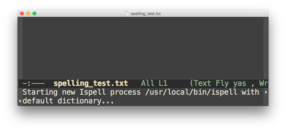 Spell Checking In Emacs Tender Is The Byte 9298